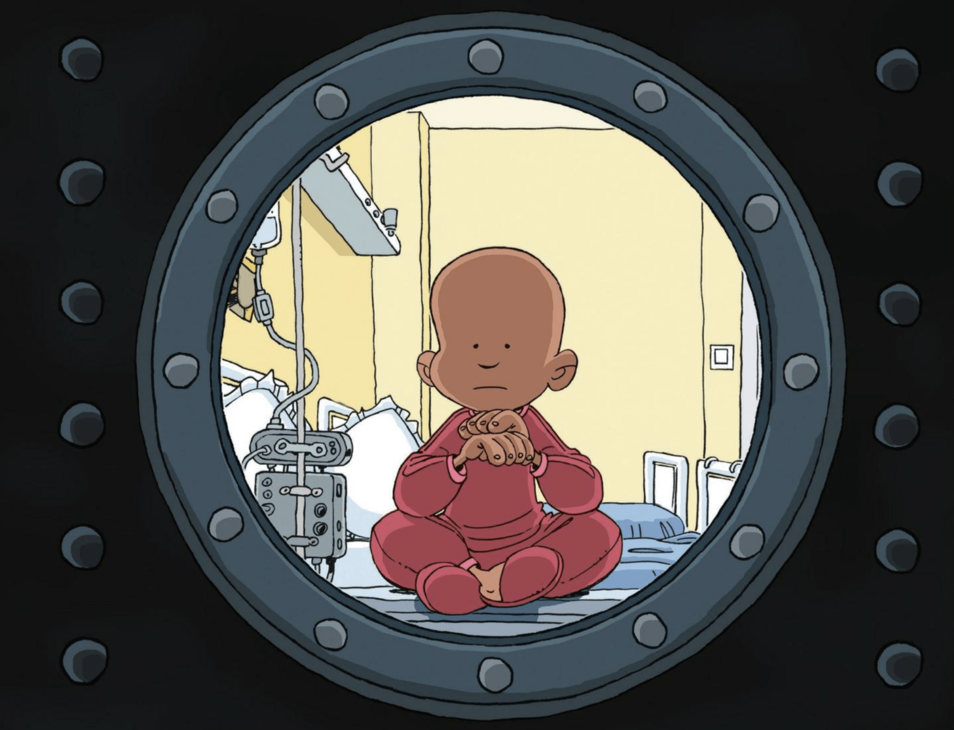 Boule à zéro, BD poignante sur une enfant hospitalisée et confinée ...
